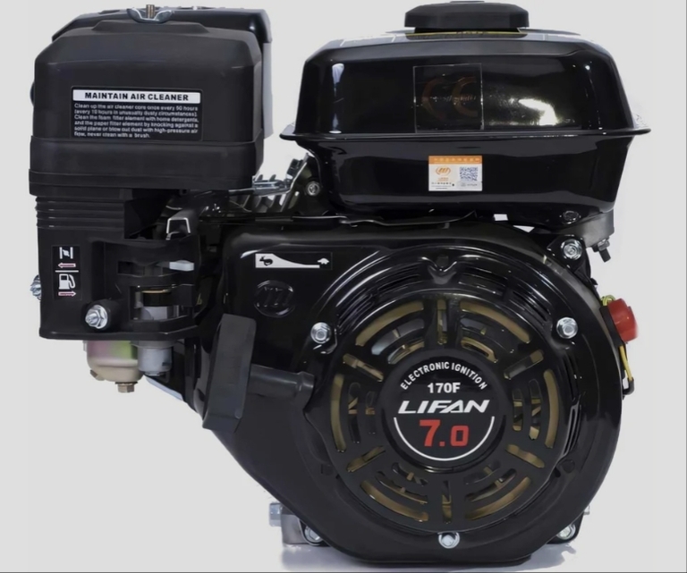 Двигатель бензиновый LIFAN 170F D20 00-00000619 | Pepper