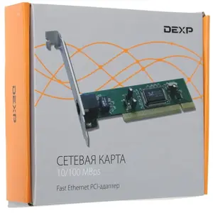 Сетевая карта PCI DEXP ZH-FEPCI1 (на чипе RTL8139D) | Pepper